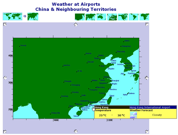 Hong Kong Observatory launches world airport weather website